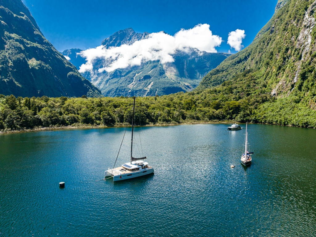 Tour de la Nouvelle-Zélande (6) : Milford Sound, Deep Water Basin - CAT ...
